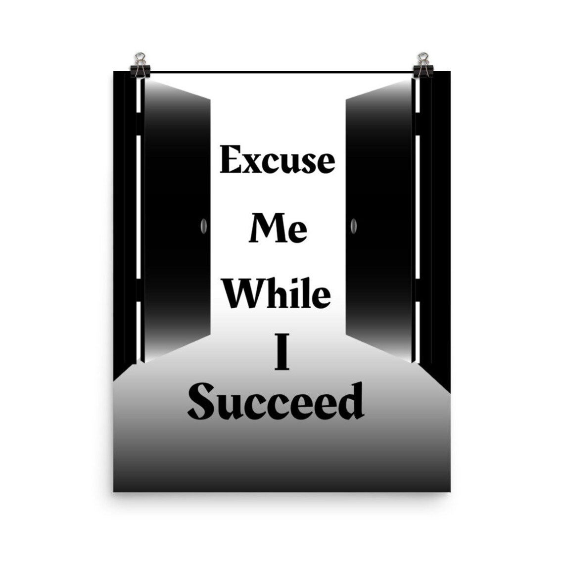 Success Poster, Motivational Poster, Affirmation Wall Art, Success ...