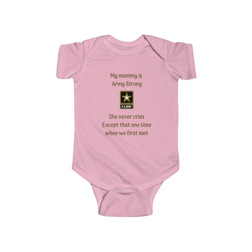 Army Baby Bodysuit, Army Baby, Army Creeper, Military Onesie, Army ...