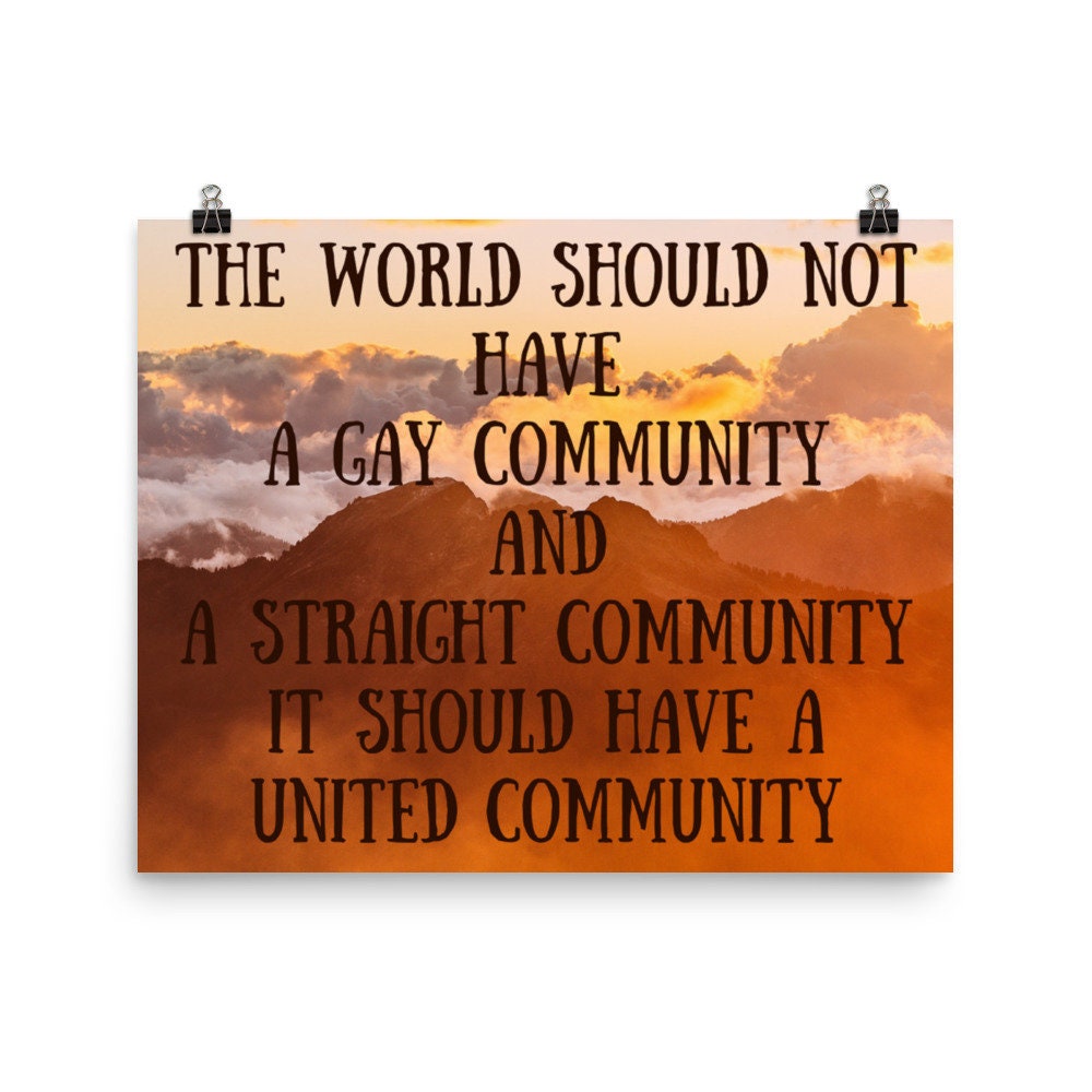 Equality Poster, LGBT Inspirational Poster, Equality Wall Art, LGBT ...