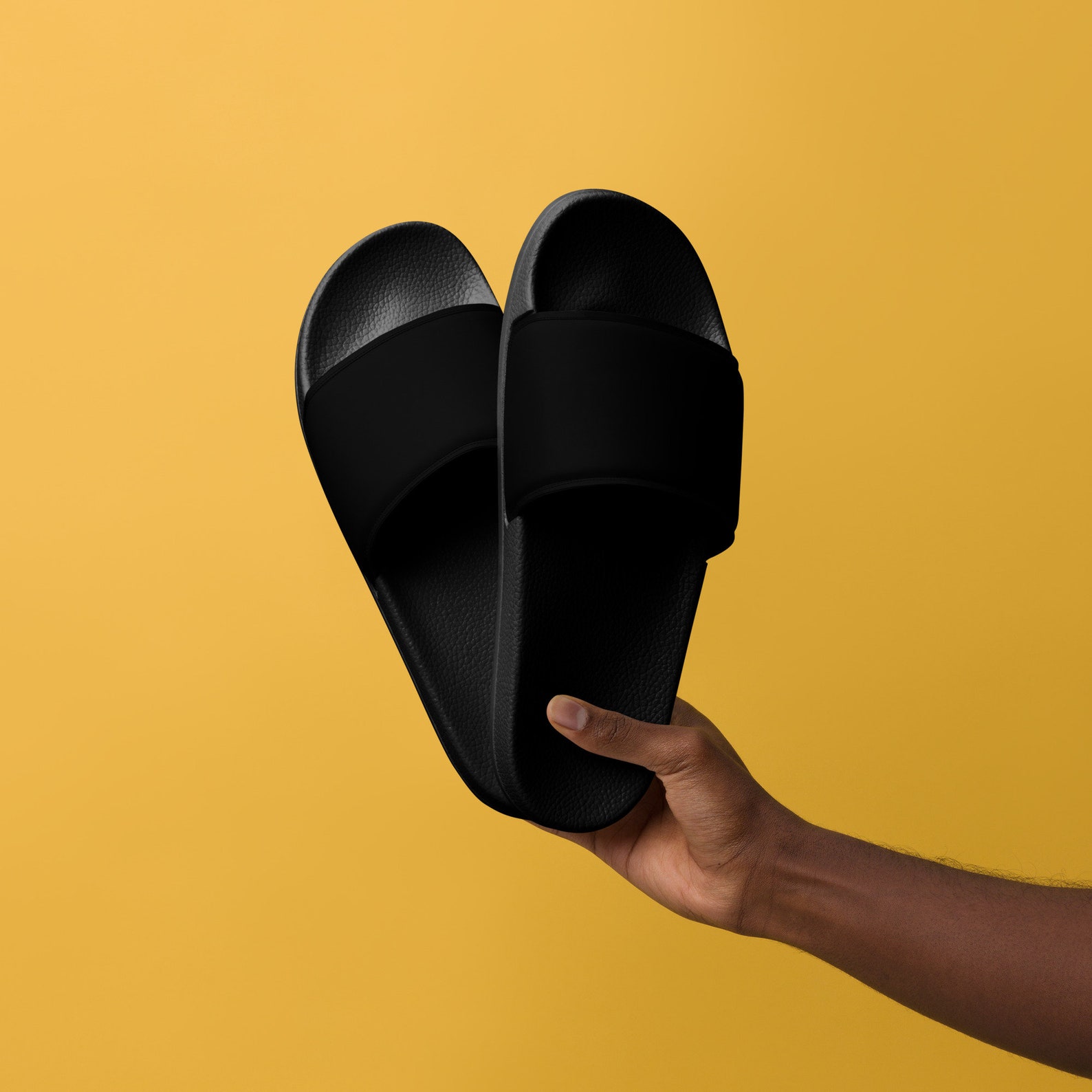 Men's Black Slides, Comfortable and Stylish Men’s Slides, Perfect for ...