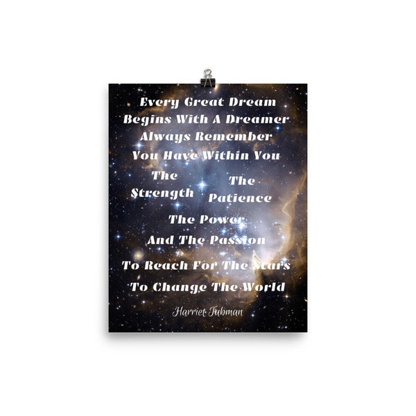 Harriet Tubman Quote - Etsy