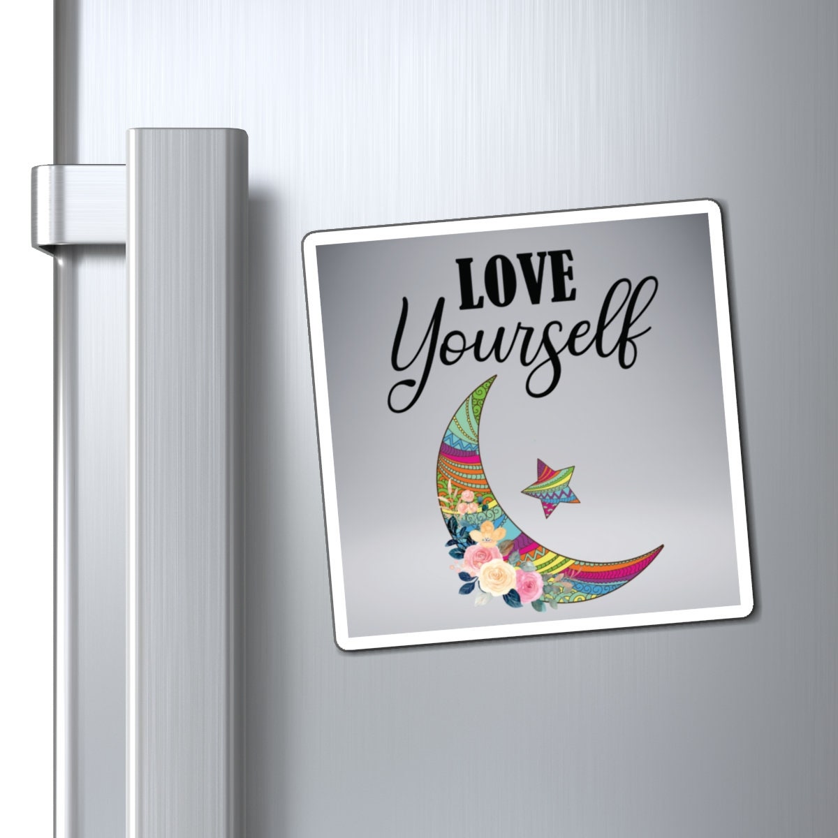 Motivational "love Yourself" Magnet -self-empowerment Gift, Daily ...