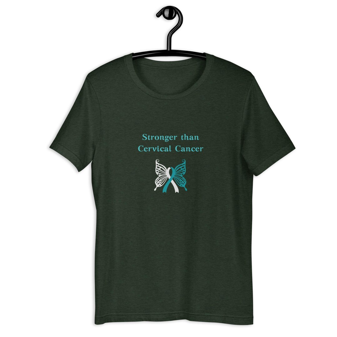 Cervical Cancer Awareness Shirt, Cervical Cancer Tee for Survivors ...