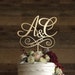 Wedding Cake Topper, Eternity Symbol, Cake Toppers for Wedding, Wooden ...