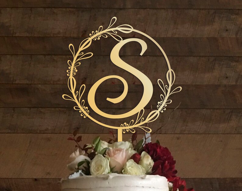 S Cake Topper Wedding Cake Topper Cake Toppers for Wedding - Etsy