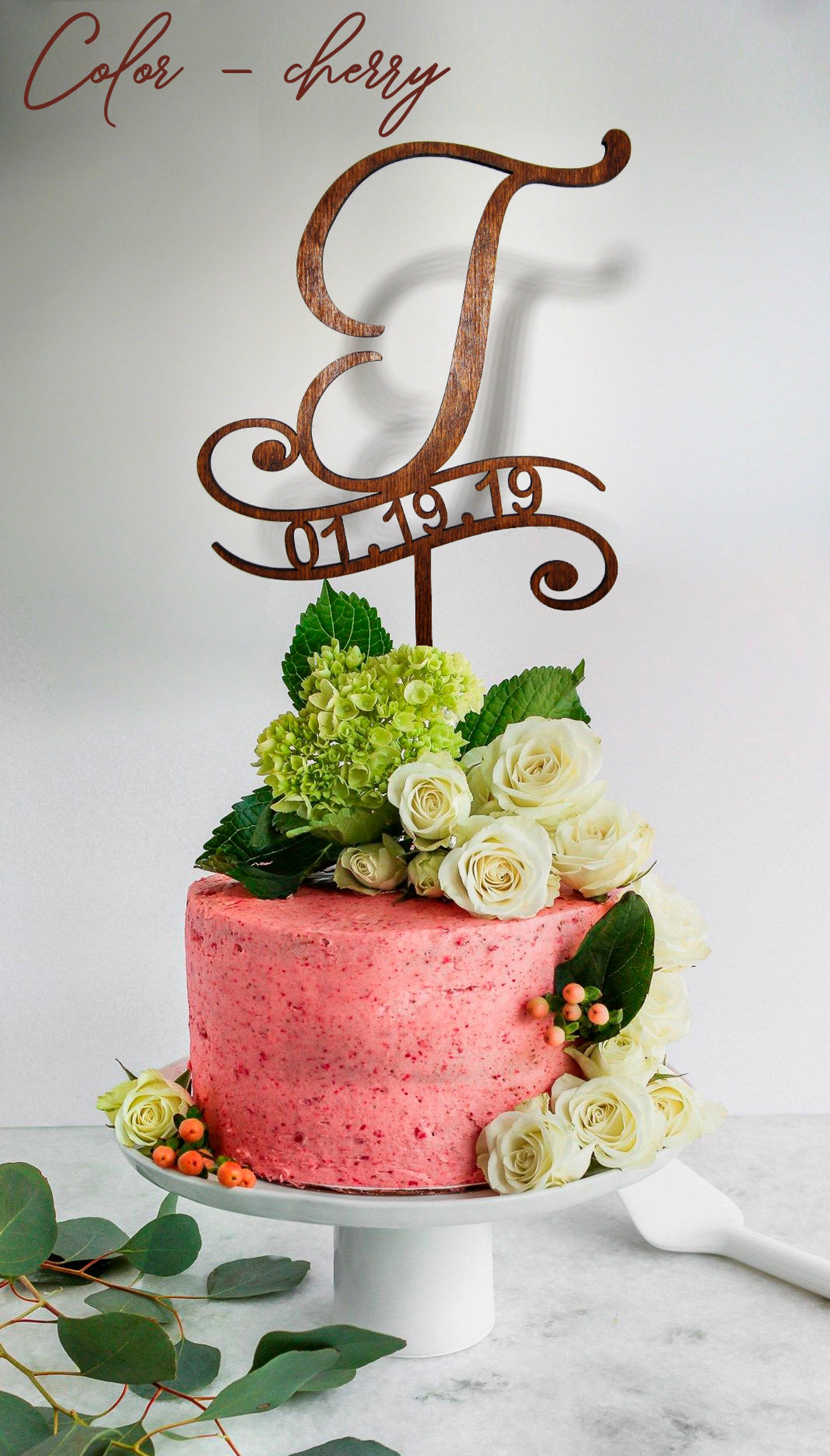 M Cake Topper Wedding Cake Topper Cake Toppers for Wedding - Etsy