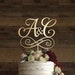 Wedding Cake Topper, Eternity Symbol, Cake Toppers for Wedding, Wooden ...