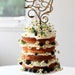 L Cake Topper, Wedding Cake Topper, Cake Toppers for Wedding, Rustic ...