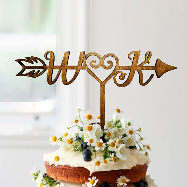 Letter K Cake Topper - Etsy