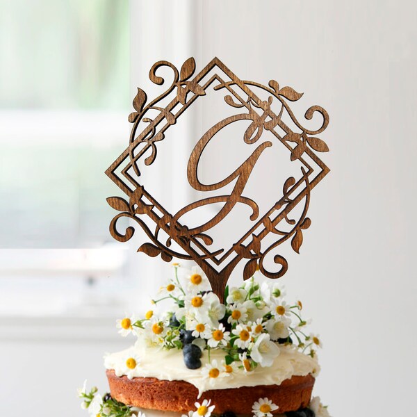 G Cake Topper - Etsy