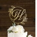 Rustic Wedding Cake Topper Custom Wedding Cake Topper - Etsy
