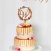 M Cake Topper Wedding Cake Topper Cake Toppers for Wedding - Etsy