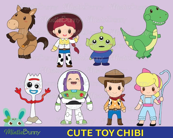 Cute Toy ClipArt Planner Sticker Hand Drawn Clipart | Etsy