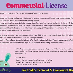 Commercial License for 05 Clipart - Commercial License - Commercial Use ...