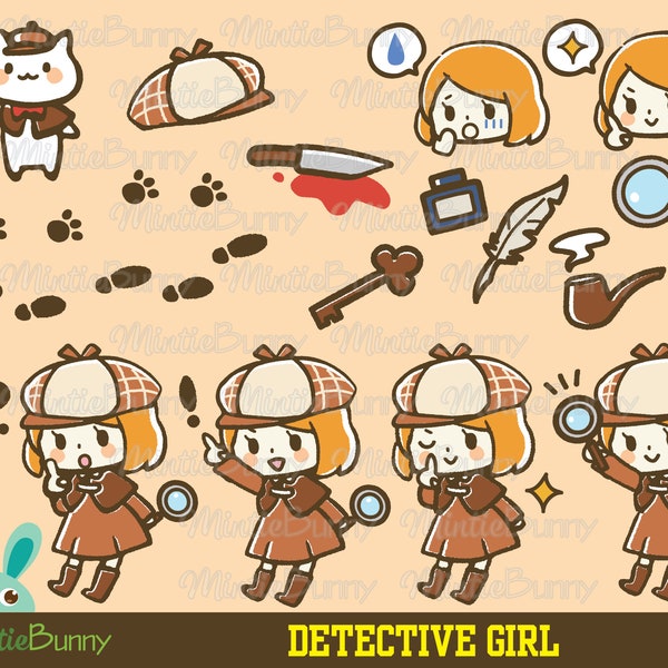 Girl Detective - Etsy