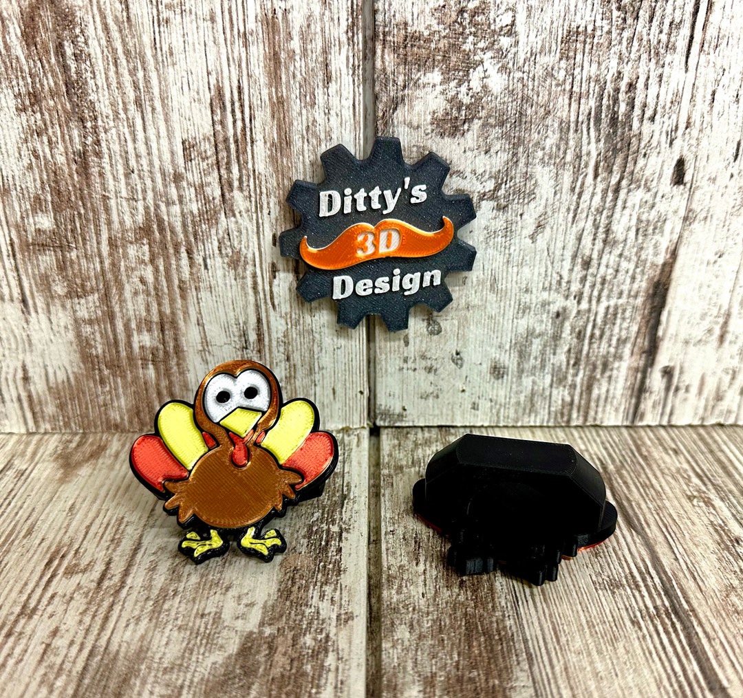 3d Printed Boy Scout Turkey Neckerchief Slide / Turkey Patrol / Turkey ...