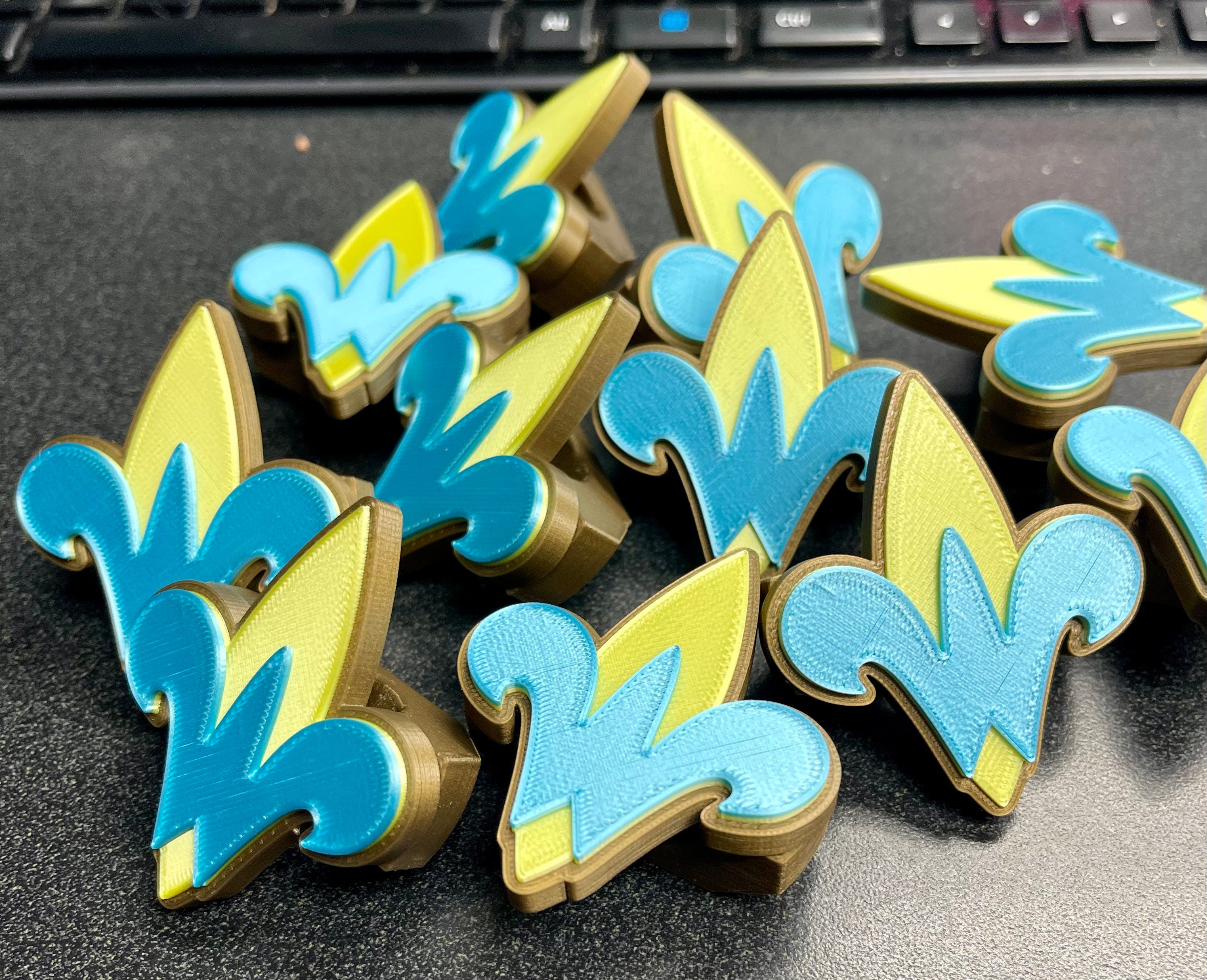 3d Printed Cub Scout Neckerchief Slide - Etsy