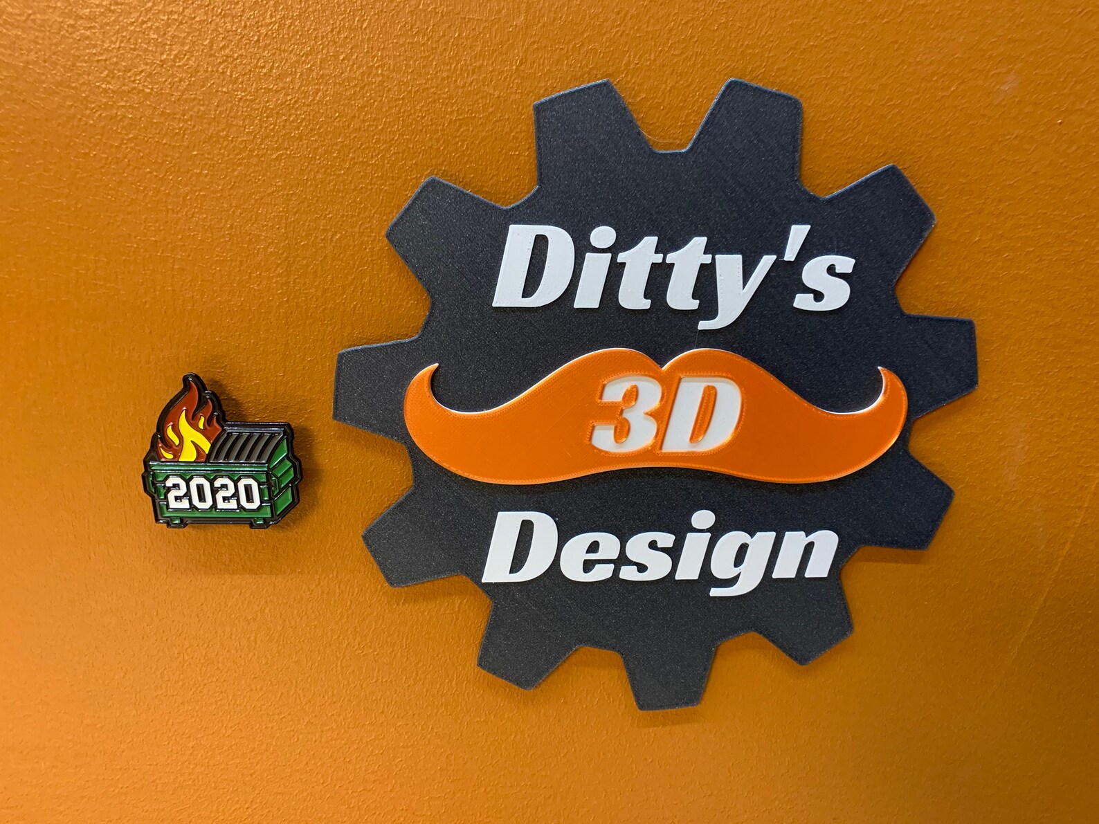 2020 Dumpster Fire Enamel Pin - Etsy