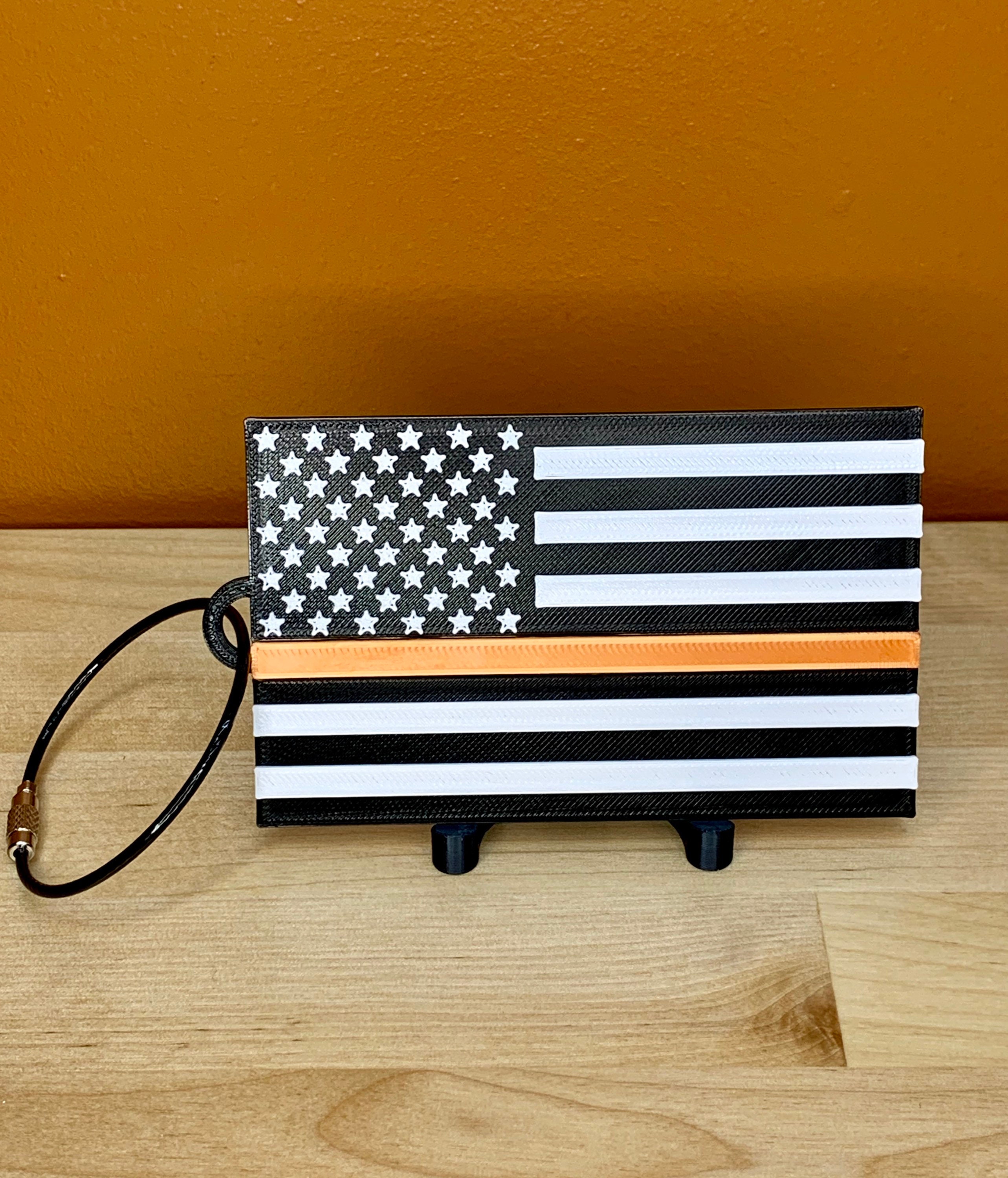Thin Orange Line American Flag, Search and Rescue Thin Orange Line Bag ...