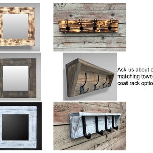 Custom Natural Wood Framed Mirror. 20 Custom Stain Options. Great for ...