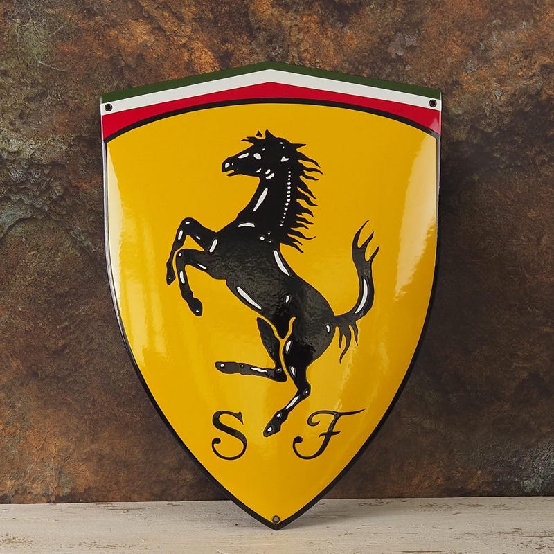 Ferrari Sign - Etsy