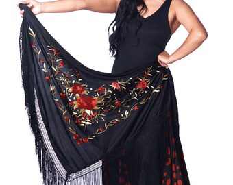 Spanish Shawl - Etsy