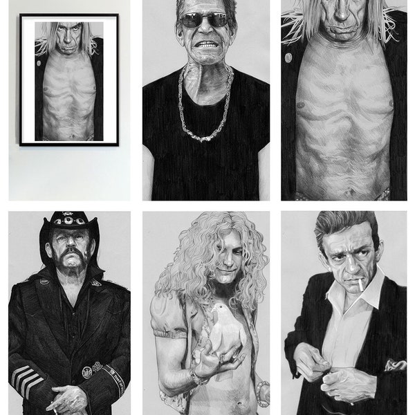 Iggy pop - Etsy France