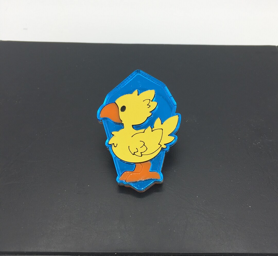 Acrylic Chocobo Pin/magnet - Etsy