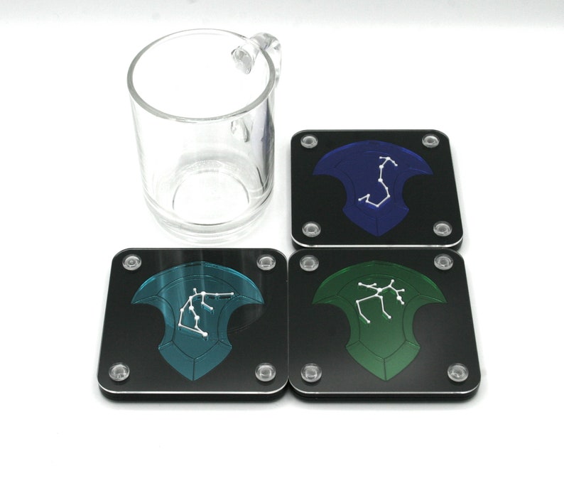 Acrylic FFXIV Complete Set Constellation Coasters - Etsy
