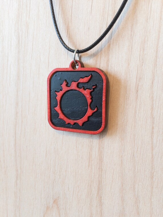 FFXIV Wood Meteor Pendant/necklace | Etsy