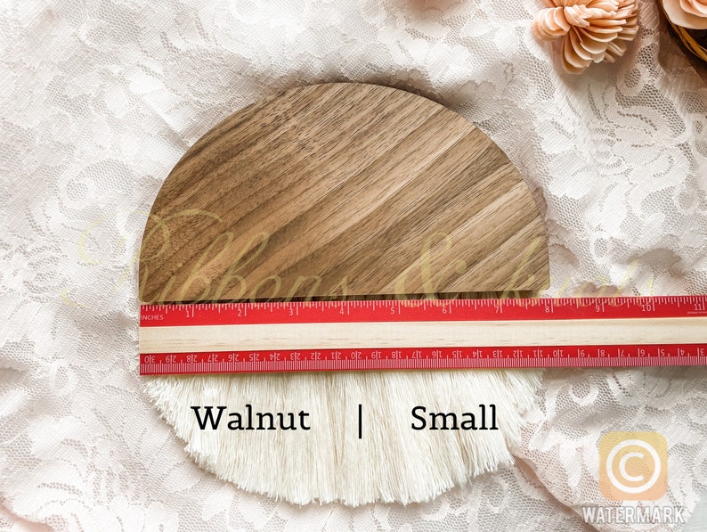 Minimalist Half Moon Wall Hanging Frame Macrame Half Moon - Etsy