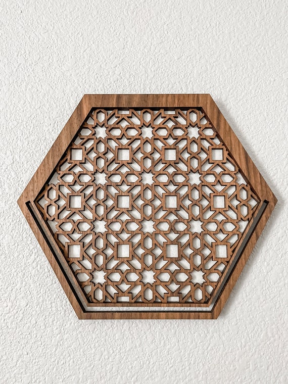 Moroccan Pattern Macrame Frame Wall Hanging Frame Macrame - Etsy