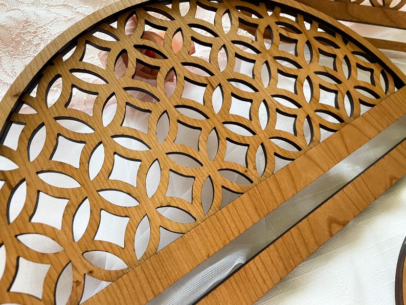 Macrame Frame Wall Hanging Frame Macrame Half Moon Macrame - Etsy