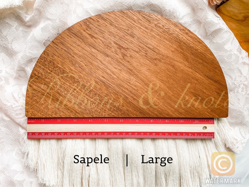 Minimalist Half Moon Wall Hanging Frame Macrame Half Moon - Etsy