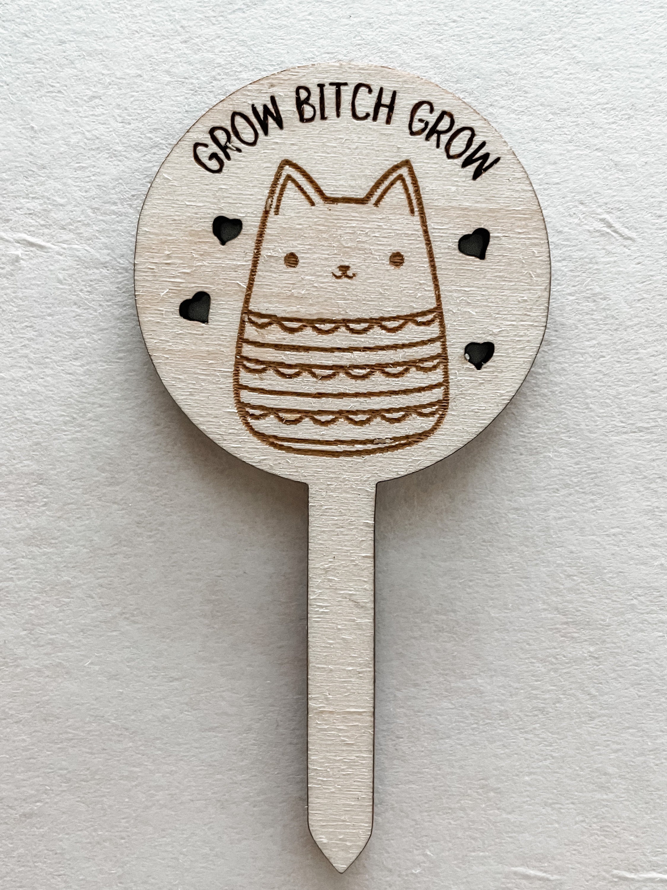 Cute Plant Sign Funny Plant Accessories Set of 3 or 5 Plant - Etsy