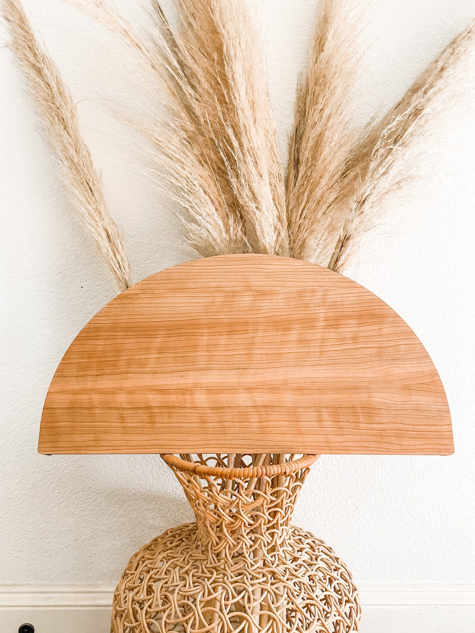 Minimalist Half Moon Wall Hanging Frame Macrame Half Moon - Etsy