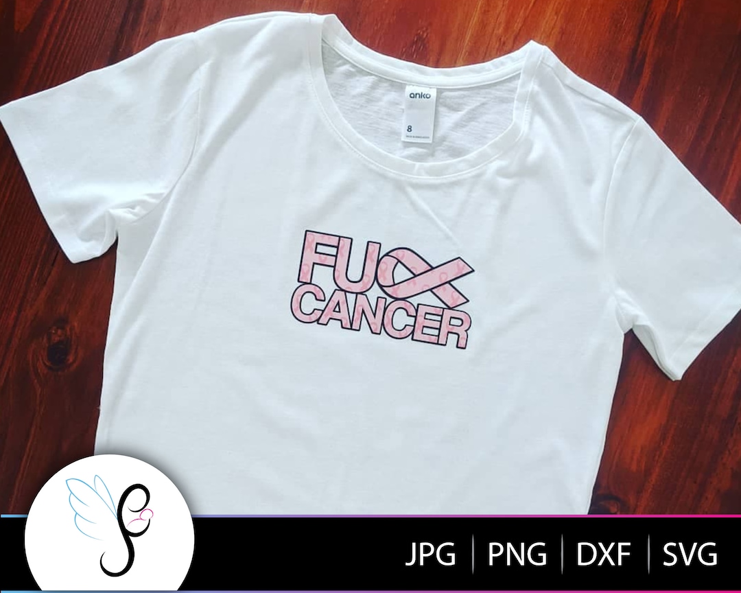 FU Cancer SVG - Breast Cancer Awareness SVG - Etsy
