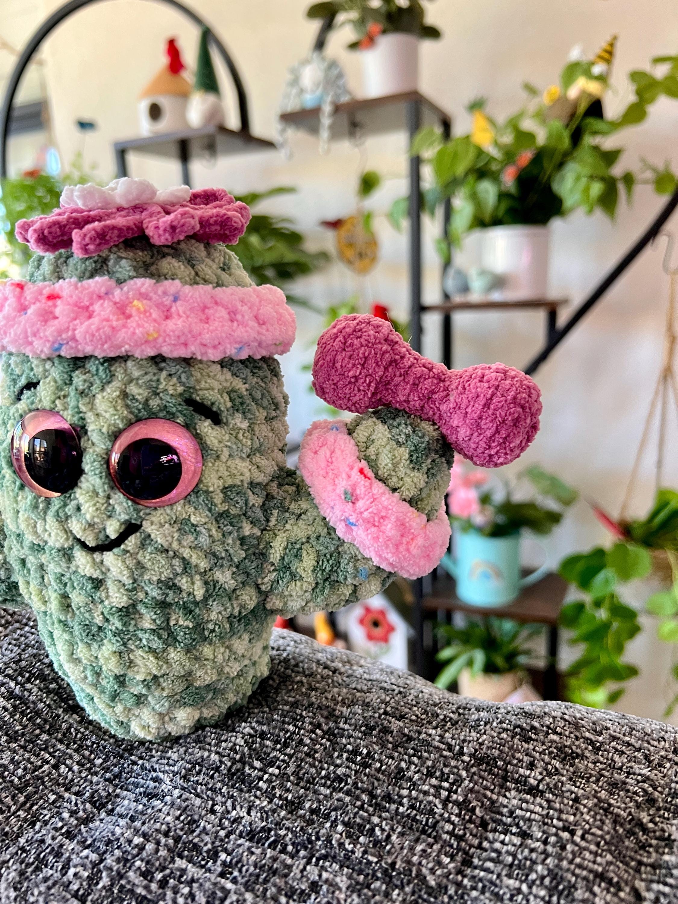 Cacti-cise Carl & Carly Crochet Pattern - Workout Cactus Amigurumi PDF ...