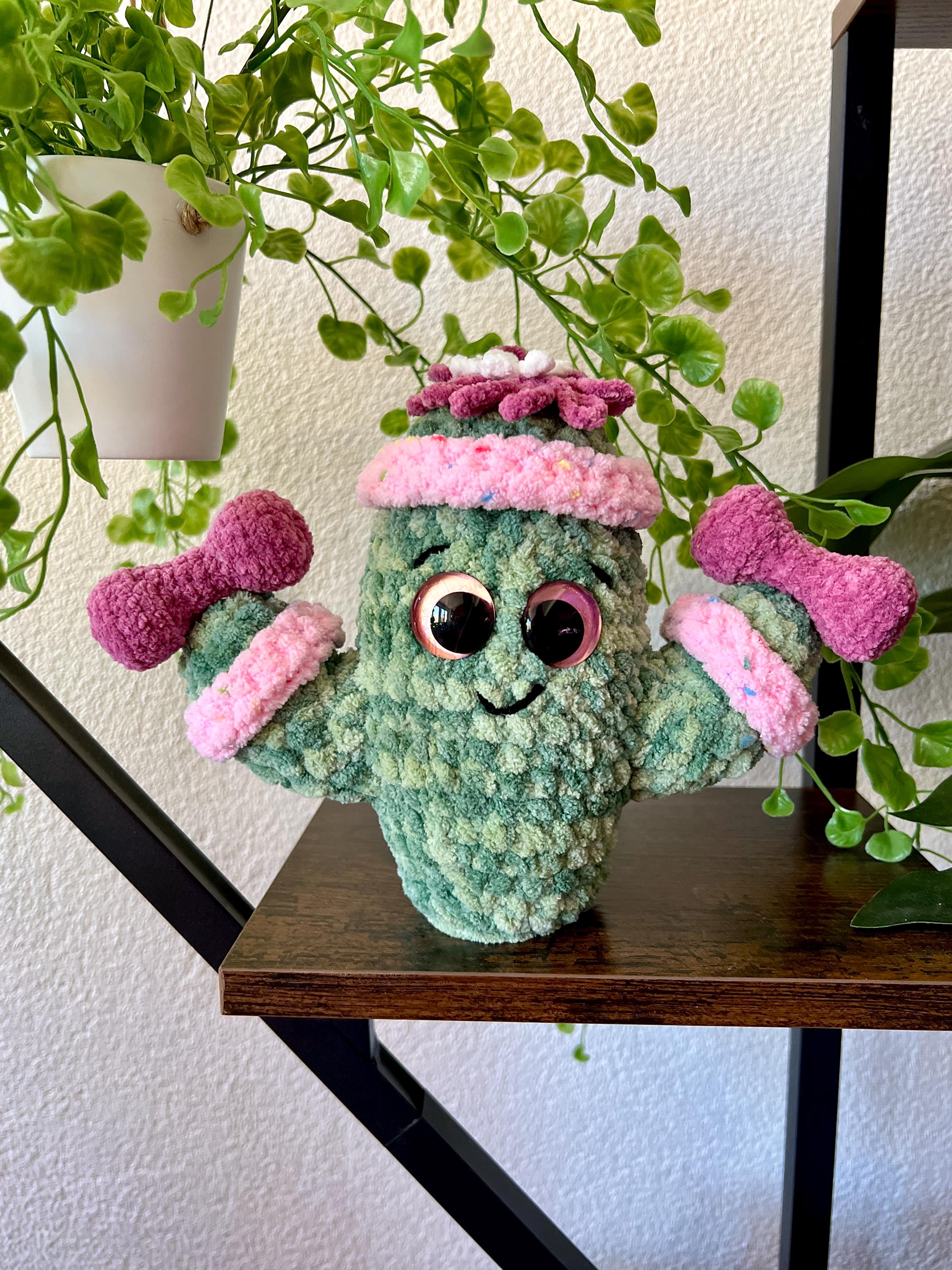 Cacti-cise Carl & Carly Crochet Pattern - Workout Cactus Amigurumi PDF ...