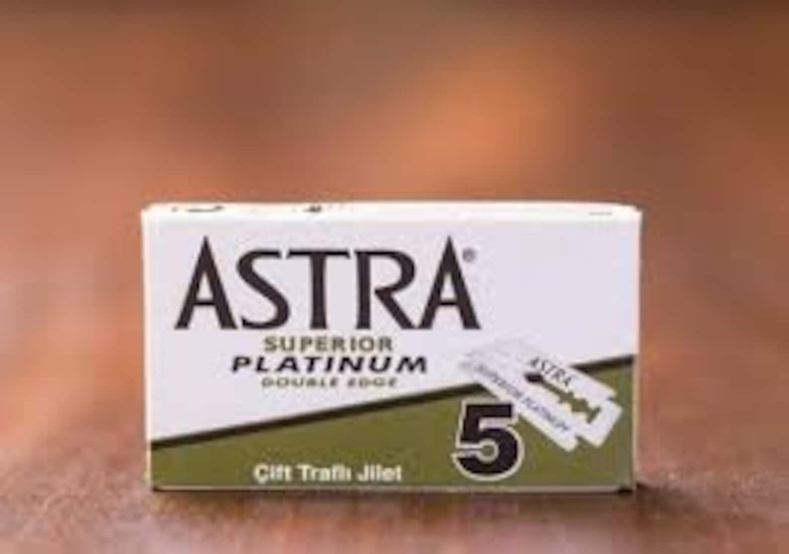 Gillette Astra Double Edge Safety Razor Classic Shaving Blades | Etsy