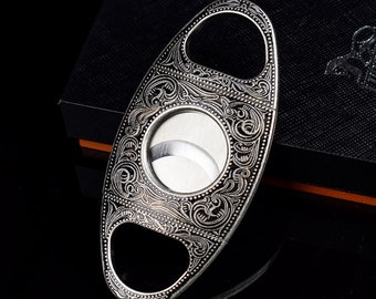 Antique Silver Cigar Cutter | Etsy