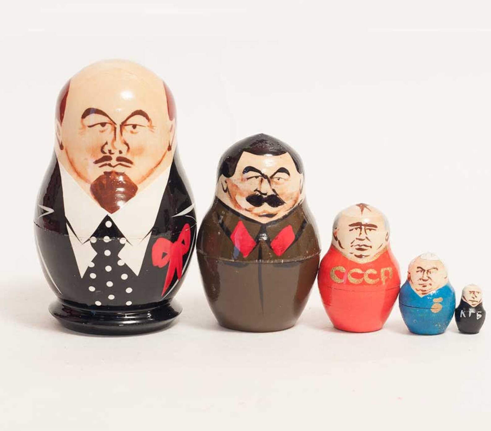 Lenin Russian Nesting Doll Russian President Matryoshka Doll | Etsy