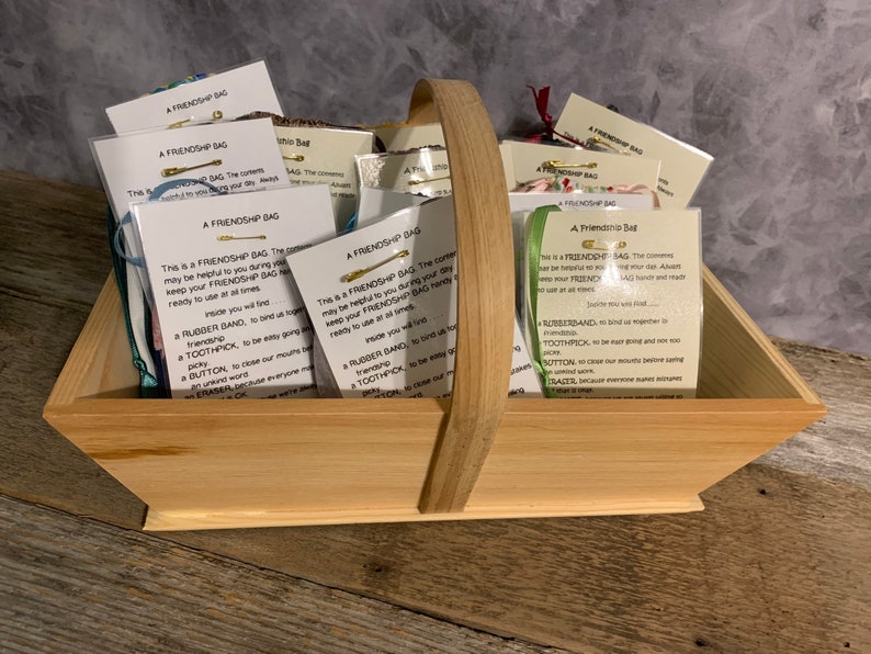 Friendship Bag Friendship Survival Bag Friendship Gift - Etsy