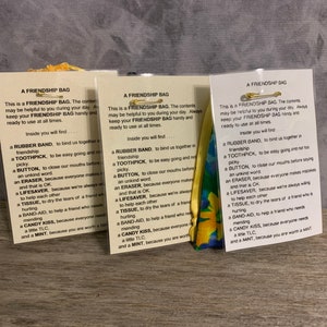 Friendship Bag Friendship Survival Bag Friendship Gift - Etsy