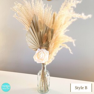 Black and Beige Centerpieces, Bunny Tails, Boho Baby Shower Decor ...