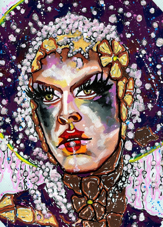 Utica Queen From Rupauls Drag Race A4 or A3 Print of My | Etsy