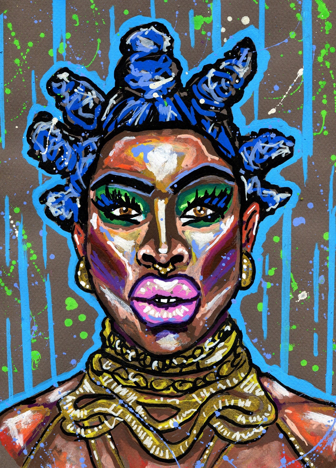 Monet X'change From Rupauls Drag Race- A4 or A3 Print of My Original ...