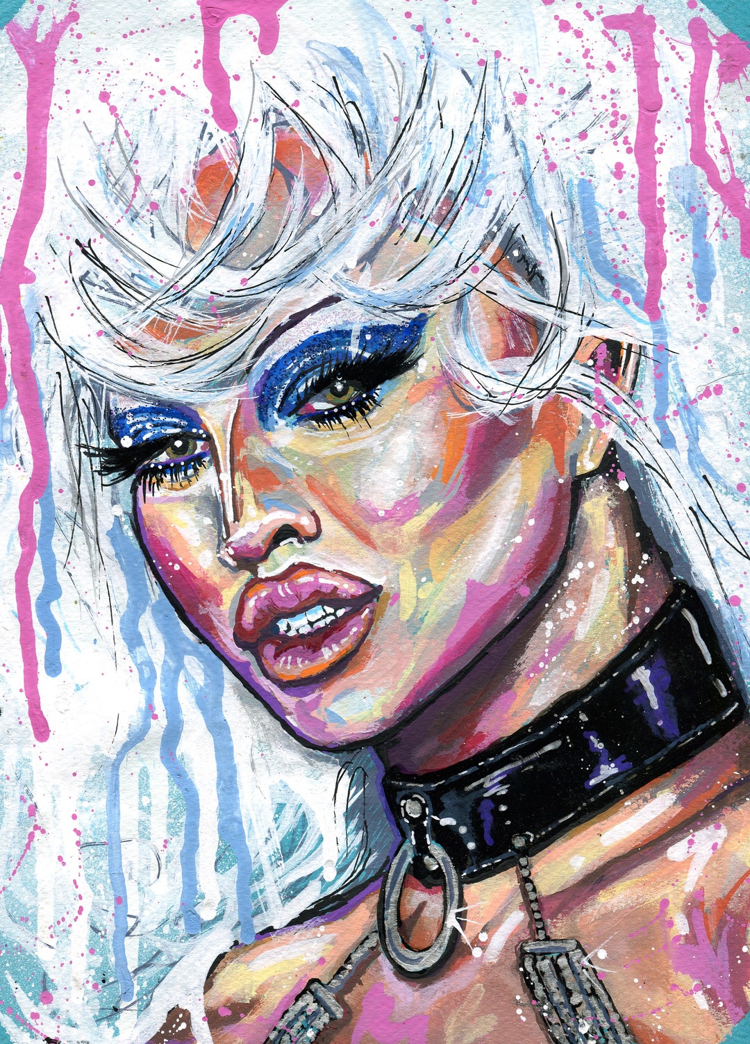 Sasha Colby From Rupauls Drag Race A4 or A3 Print of My Original ...
