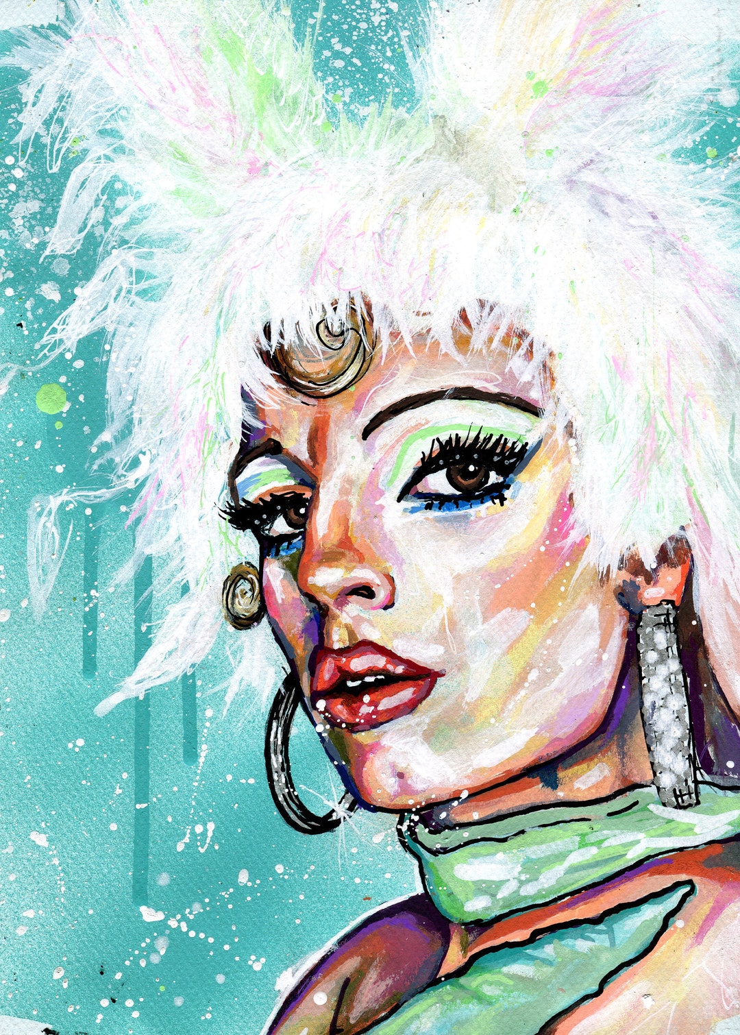 Dakota Shciffer From Rupauls Drag Race A4 or A3 Print of My Original ...