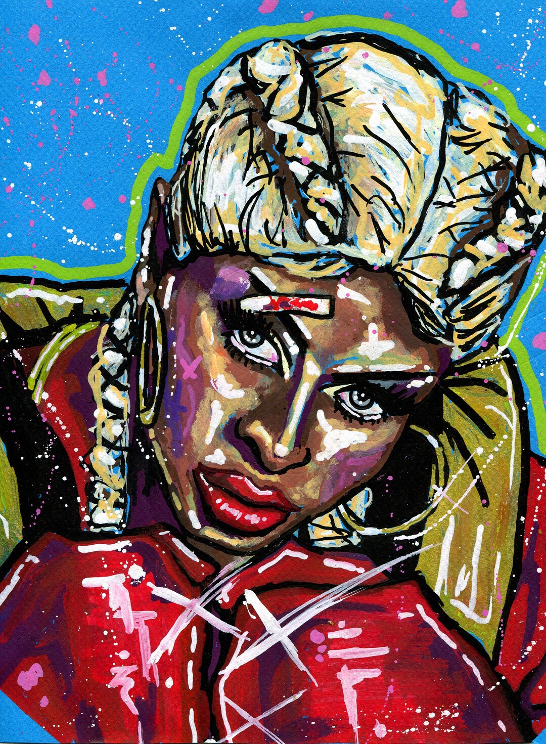 The Symone From Rupauls Drag Race- A4 or A3 Print of My Original ...